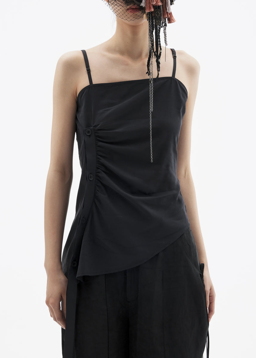 ASYMMETRIC SILK TOP – Republic Boutique